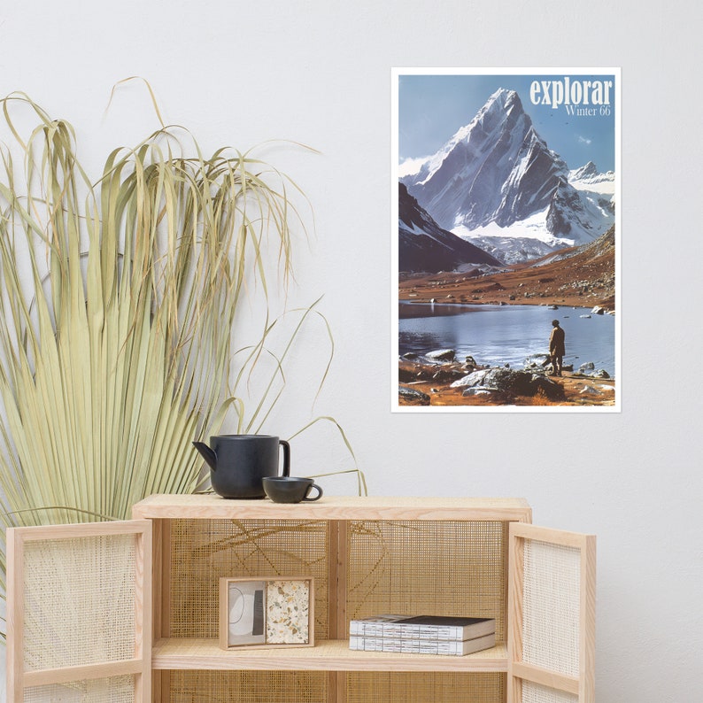 Limited Edition Vintage Explorar Advertising Poster, Outdoor Print ...