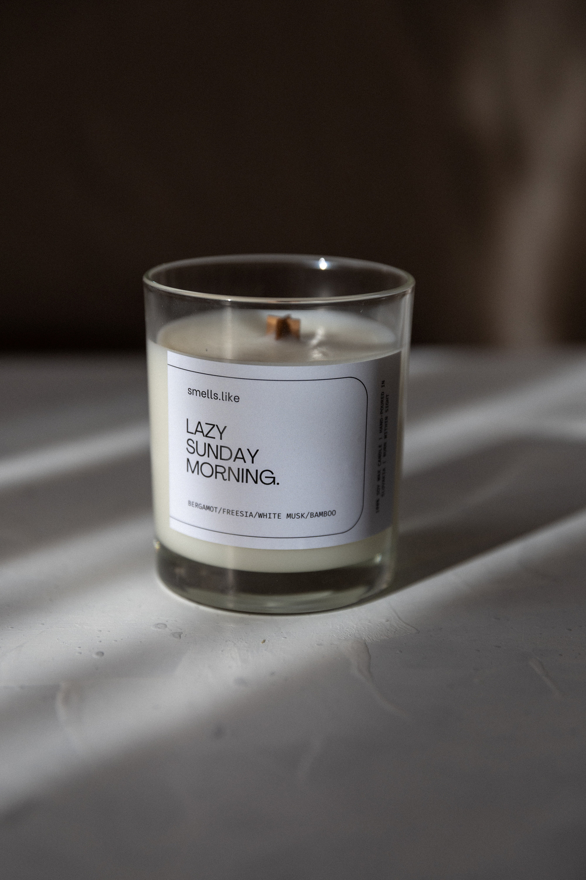 Lazy Sunday Morning / Scented Candle / Wood Wick Candle / Aesthetic ...