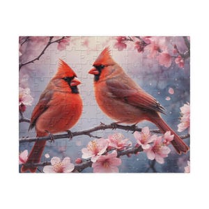 Love Birds | Cardinal | Colorful Painting | Beautiful Art | Gift Idea ...