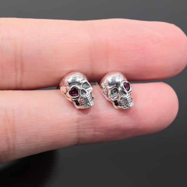 Skull Gem Ring - Etsy