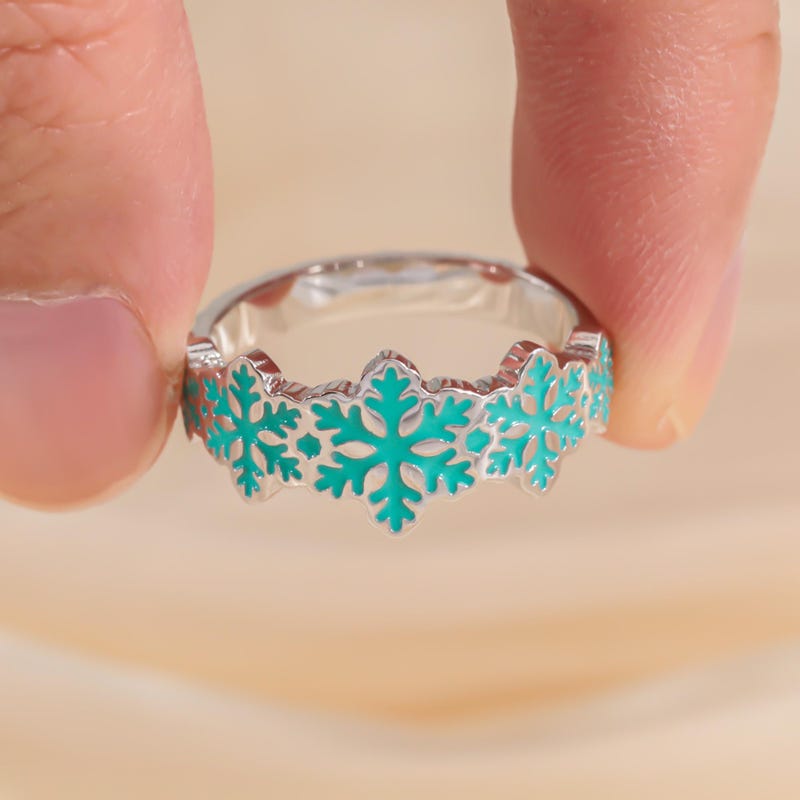 Snowflake Jewelry - Etsy