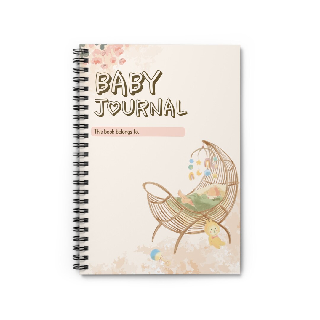 Baby's Daily Log Book Spiral Notebook - Etsy