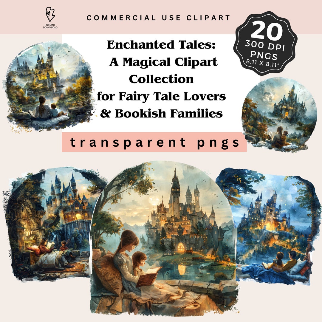 Enchanted Tales: A Magical Clipart Collection for Fairy Tale Lovers ...