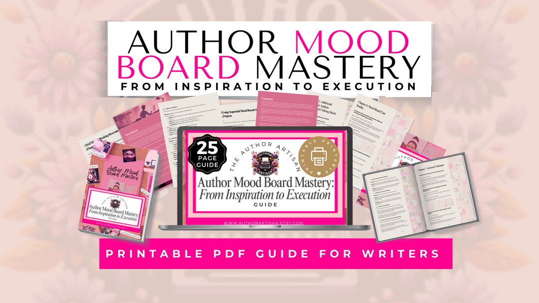 Author Mood Board Mastery Guide : Learn How-to Create Mood Boards for ...