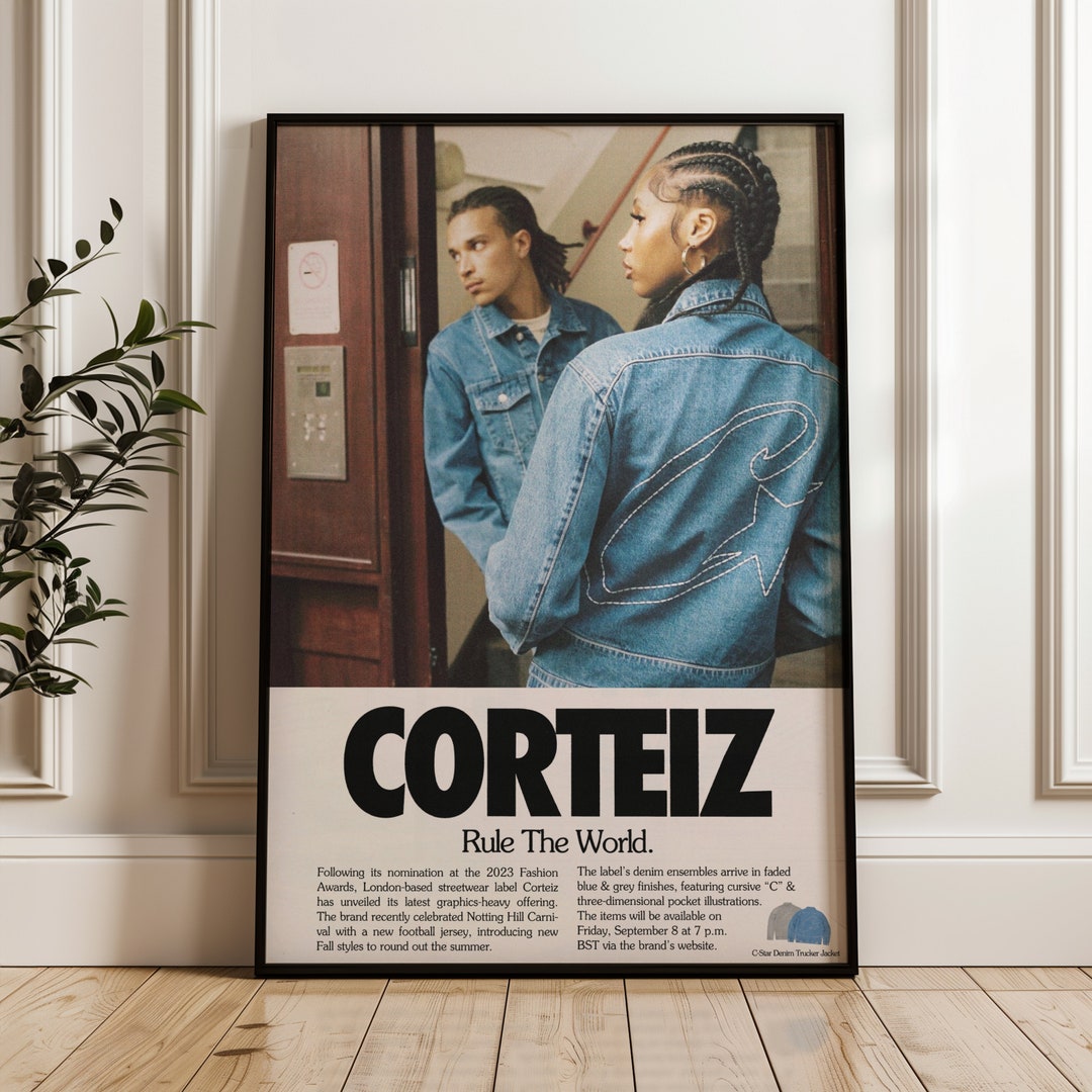 Corteiz Poster Vintage Nike Advert Style Poster Retro CRTZ Print A2/A3 ...