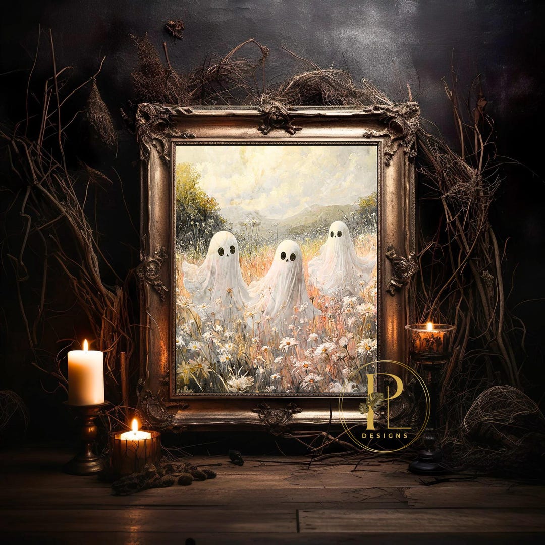 Ghost Decor Farmhouse | Halloween Printable | Friendly Ghosts ...