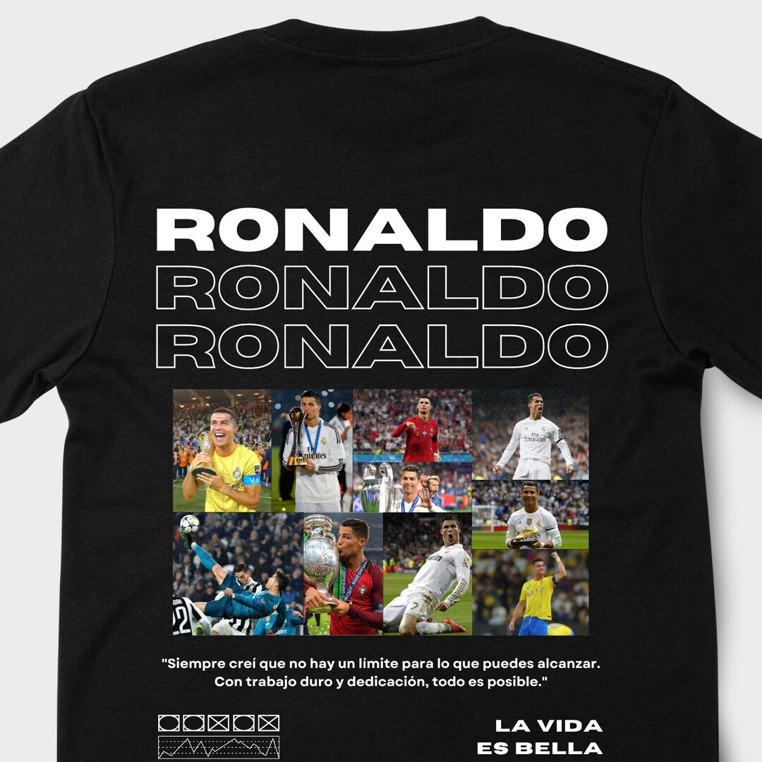 Cristiano Ronaldo Camiseta / Camiseta CR7 / Fútbol /Cristiano Ronaldo ...