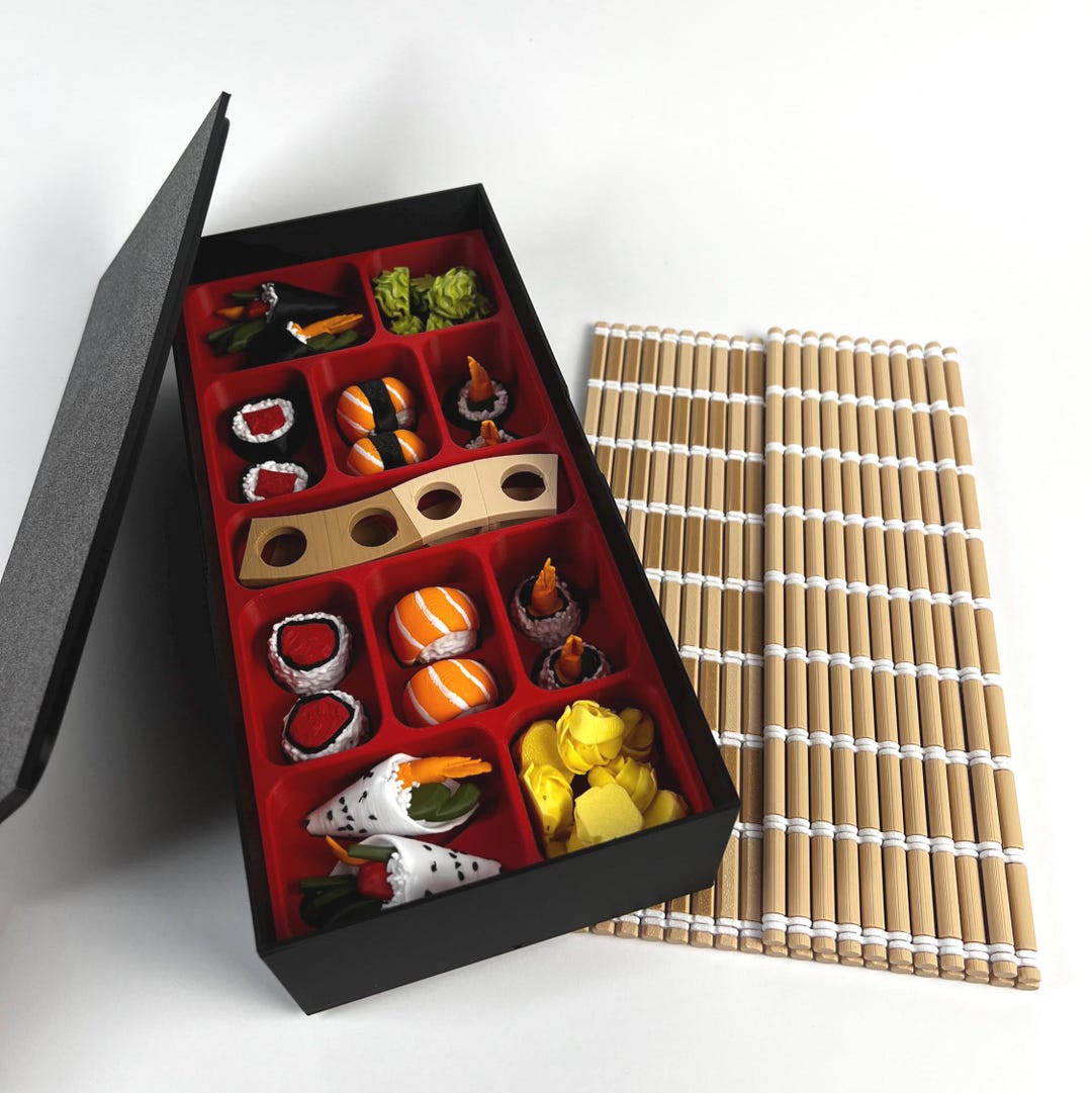 Sushi Chess Set - Unique Chess Pieces for Food Lovers - Fun Sushi ...