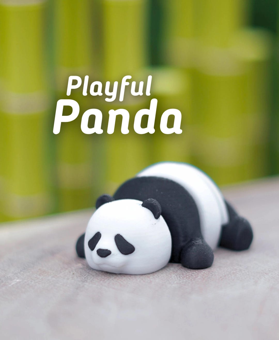 Articulated Panda Fidget Toy | Flexible Cute Flexi Panda | Print-in ...