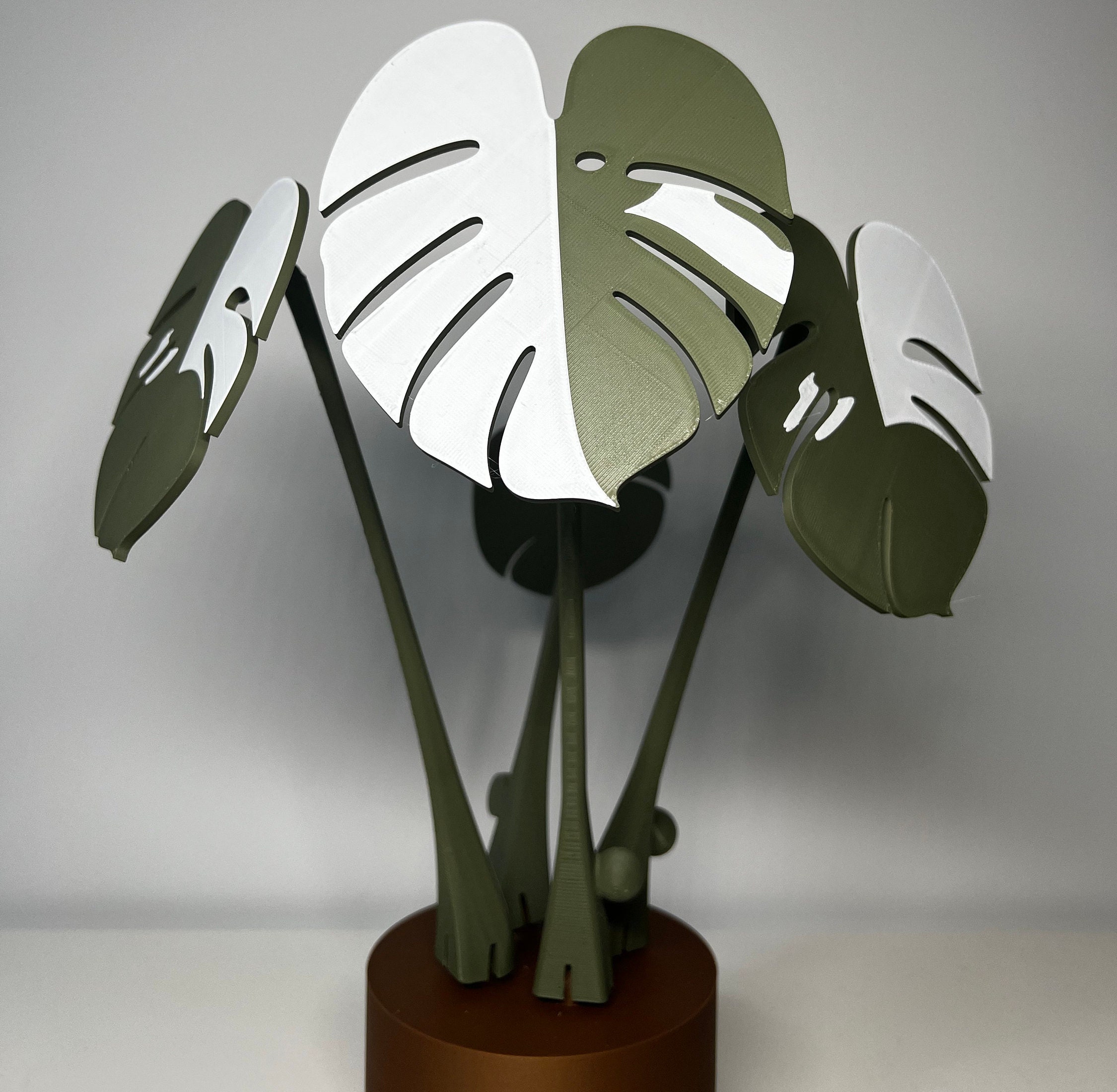 Monstera Coaster Plant Monstera 3D Printed House Plant With Magnetic ...