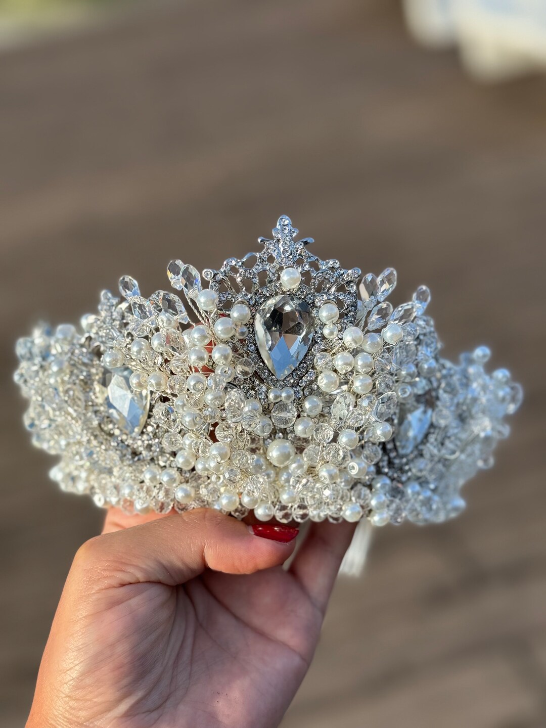 Wedding Crown, Princess Bridal Crown, Royal Wedding Tiara, Tiara Bridal ...