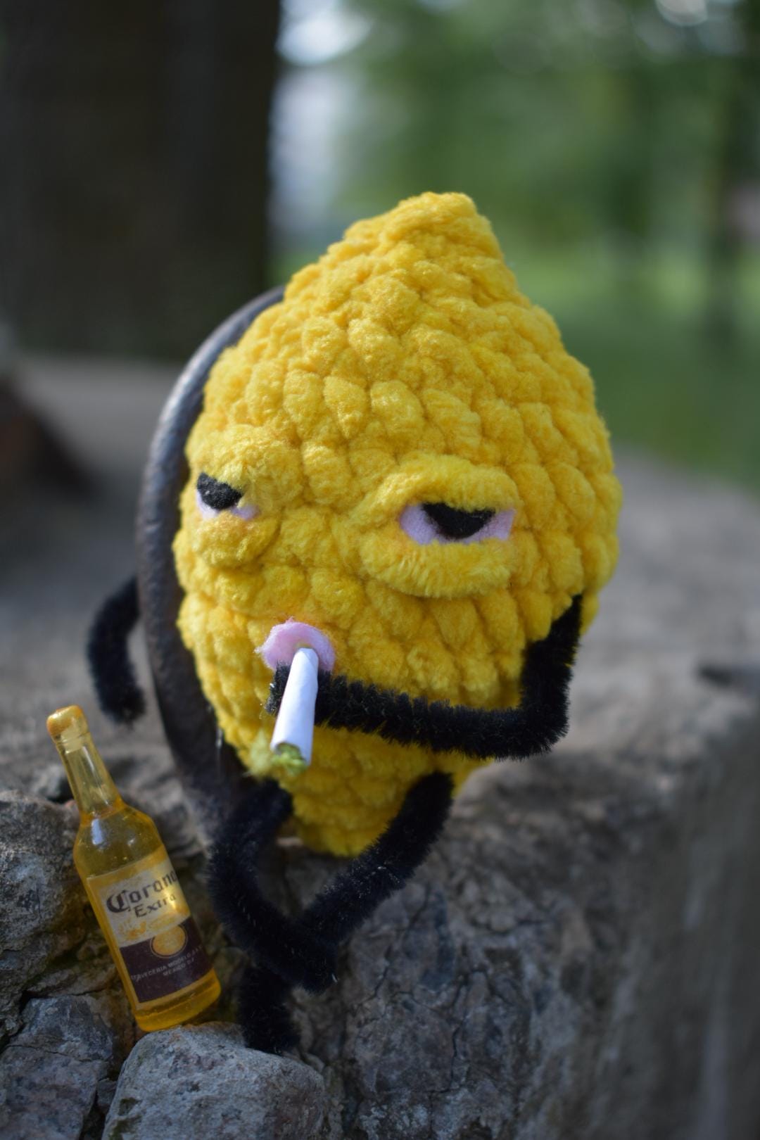 Crochet Lemon Plush Pattern – Funny Stoned Citrus Amigurumi PDF ...