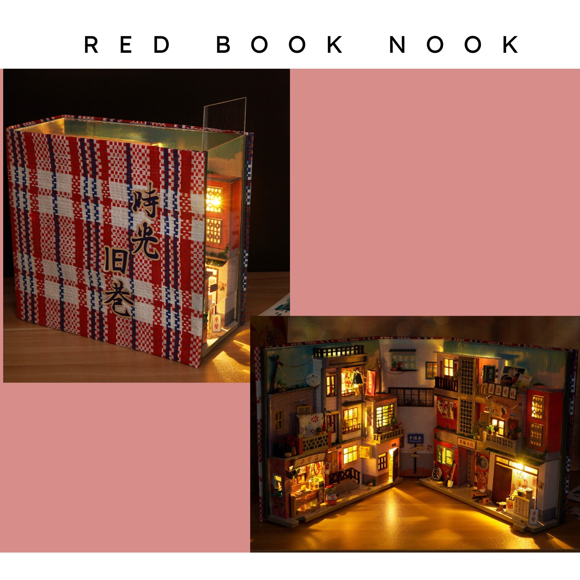 Book Nook Kit, DIY Kit, DIY Craft, Birthday Gifts, Book Decor, Home ...