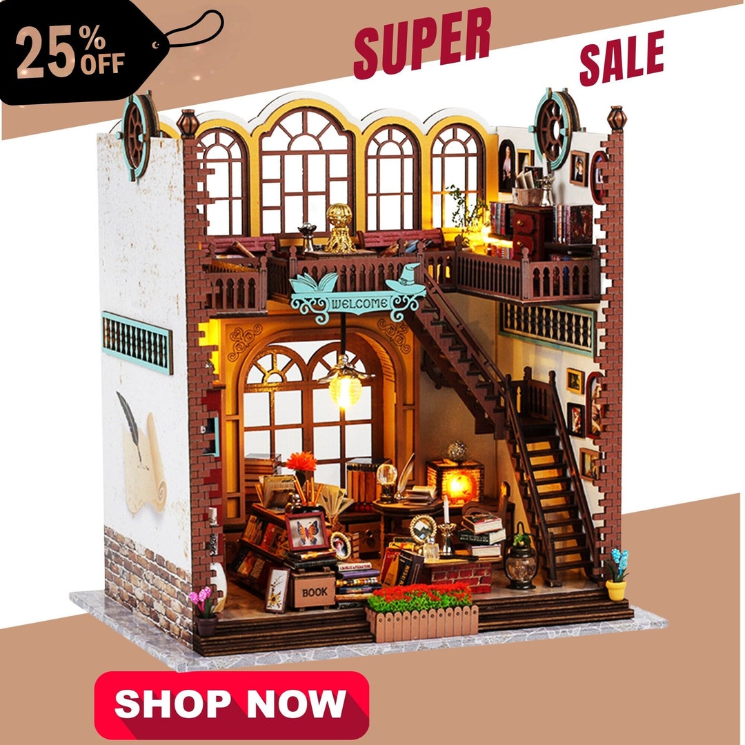 Book Nook Book Gifts for Kids Gifts for Mothers Day Gift for Fathers ...