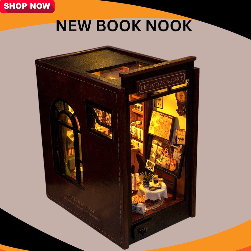 Book Nook Kit - Etsy UK