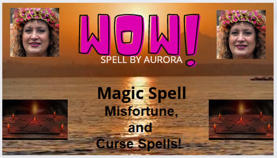 Unleash the Power: Punishment, Misfortune, and Curse Spells - Etsy