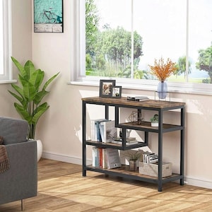 Industrial Style Solid Wood Console Table - Etsy UK