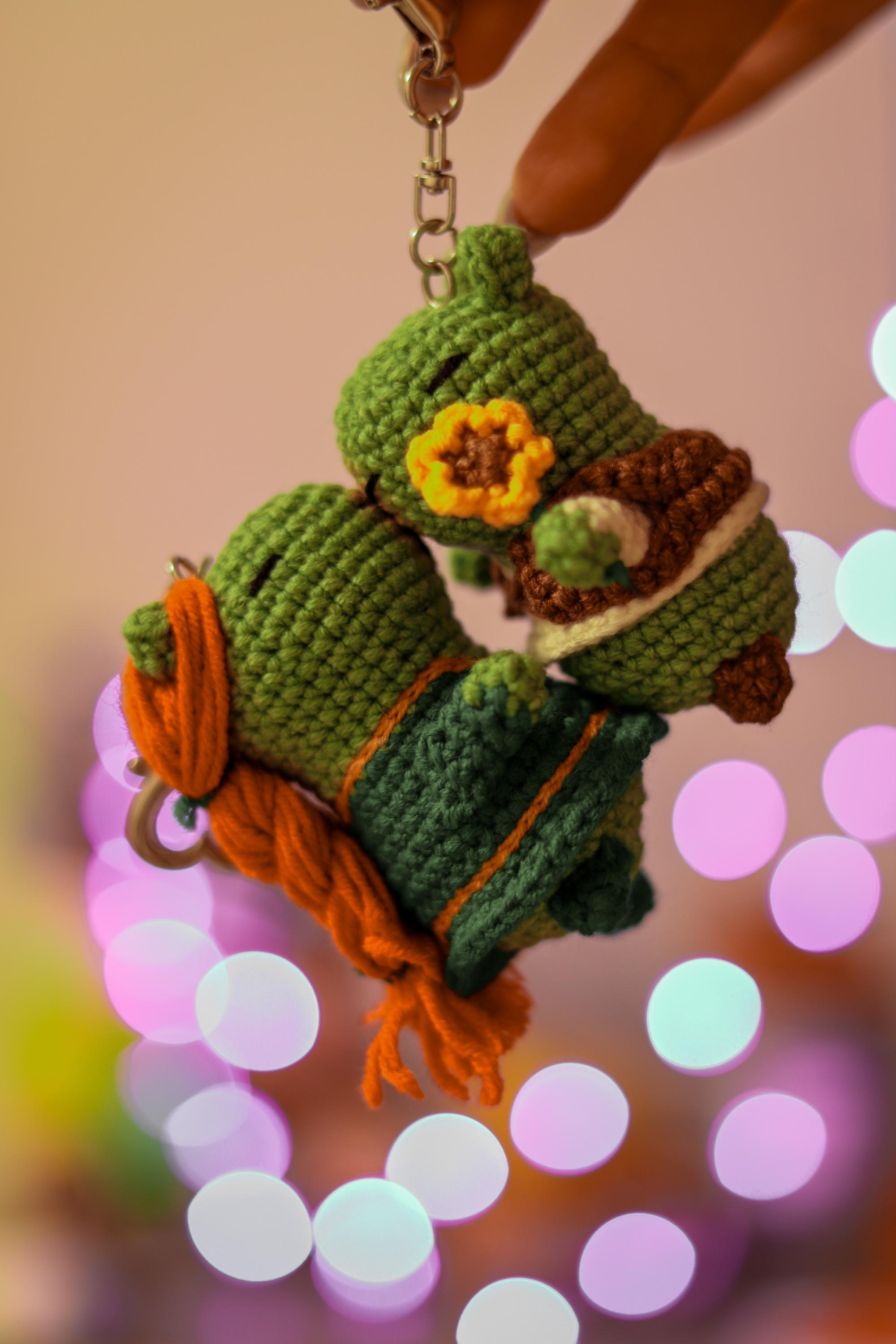 SHREK and Fiona Crochet Matching Keychains | Couple Keychain | Kissing ...