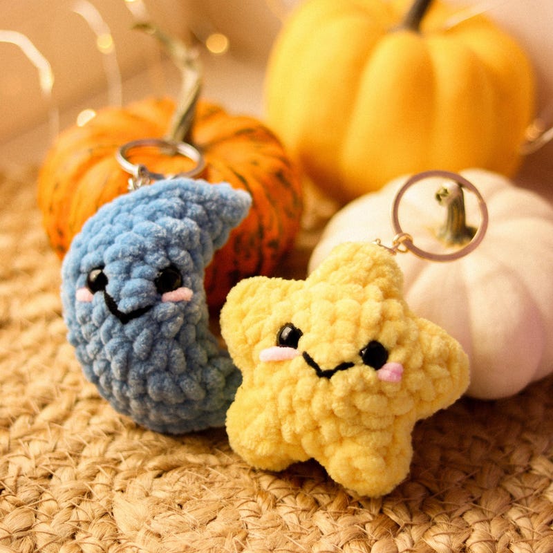 Plushie Keychain - Etsy