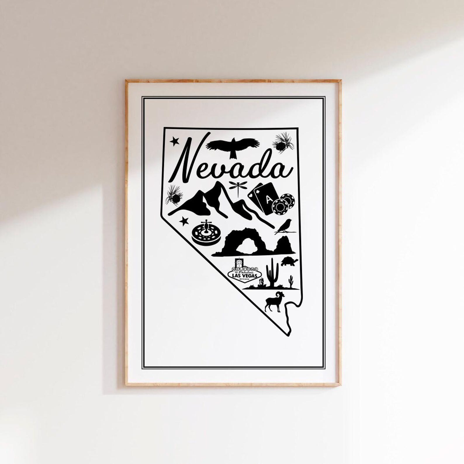 Nevada State SVG / Nevada Cut File / Nevada / Clip Art / Nevada ...