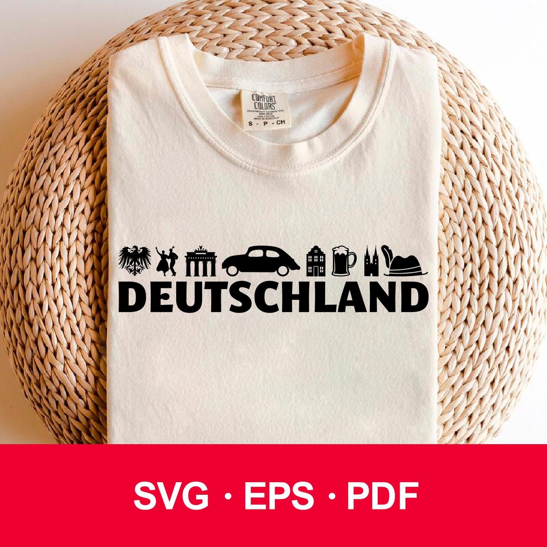 Deutschland Flag Svg Bundle Germany Flag Png Bundle Layered Cut Files ...