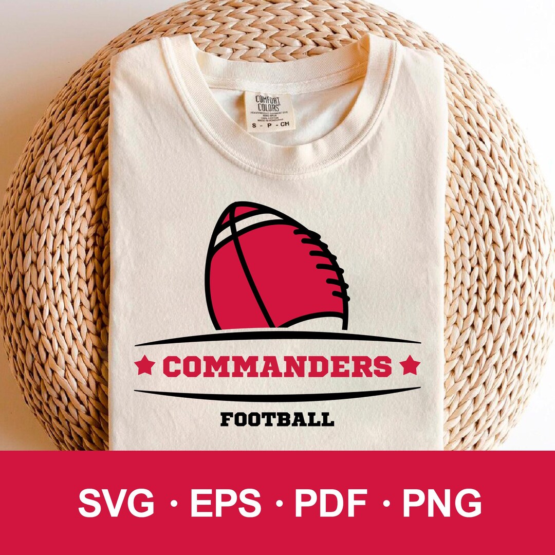 Commanders Football SVG, Commanders Svg, Commanders Shirt Svg ...