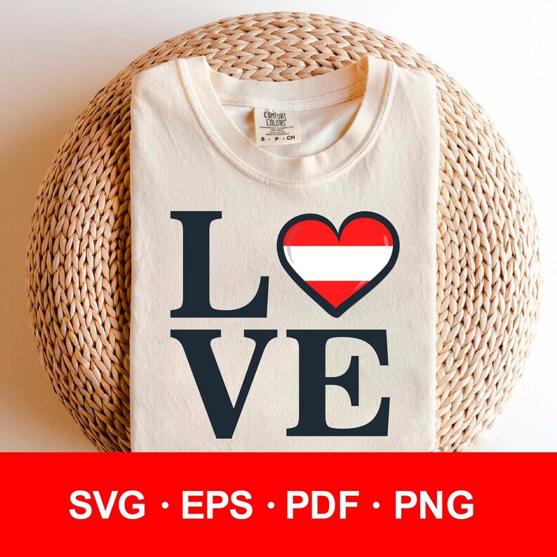 Austria Love Svg Bundle Österreich Flag Png Bundle Layered Cut Files ...