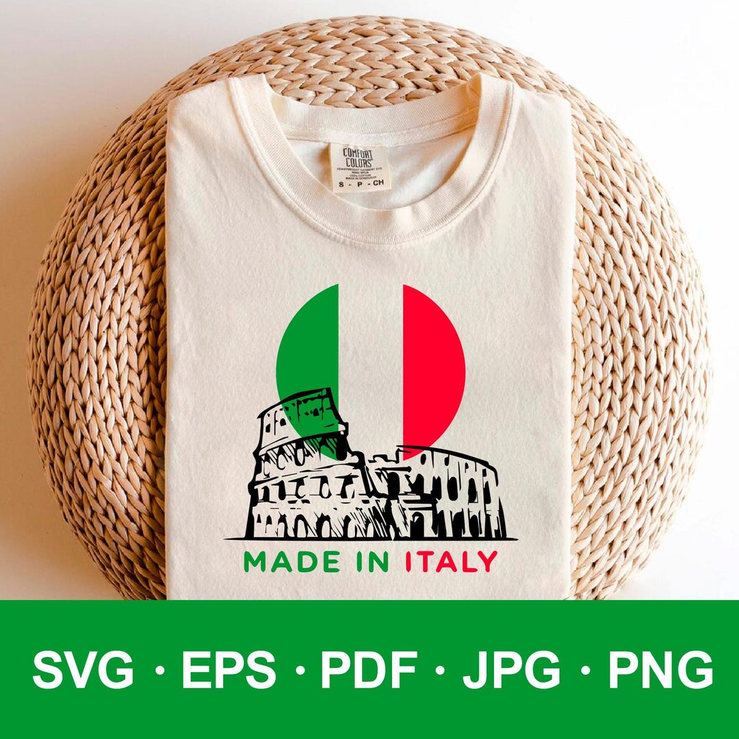 Italian Flag Svg Bundle Italian Flag Png Bundle Layered Cut Files ...