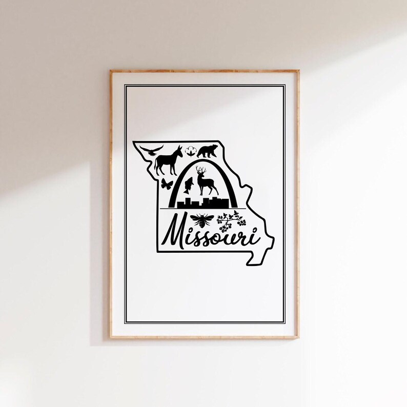 Missouri State SVG / Missouri Cut File / Missouri Svg / Clip Art ...