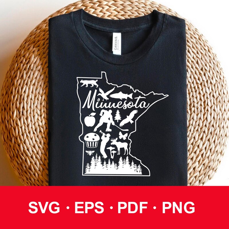 Minnesota Svg - Etsy