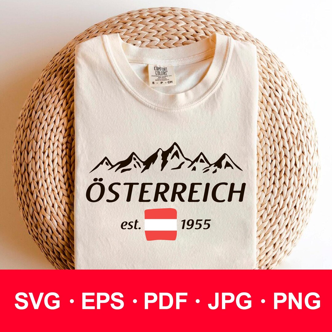 Austria Flag Svg Bundle Österreich Flag Png Bundle Layered Cut Files ...