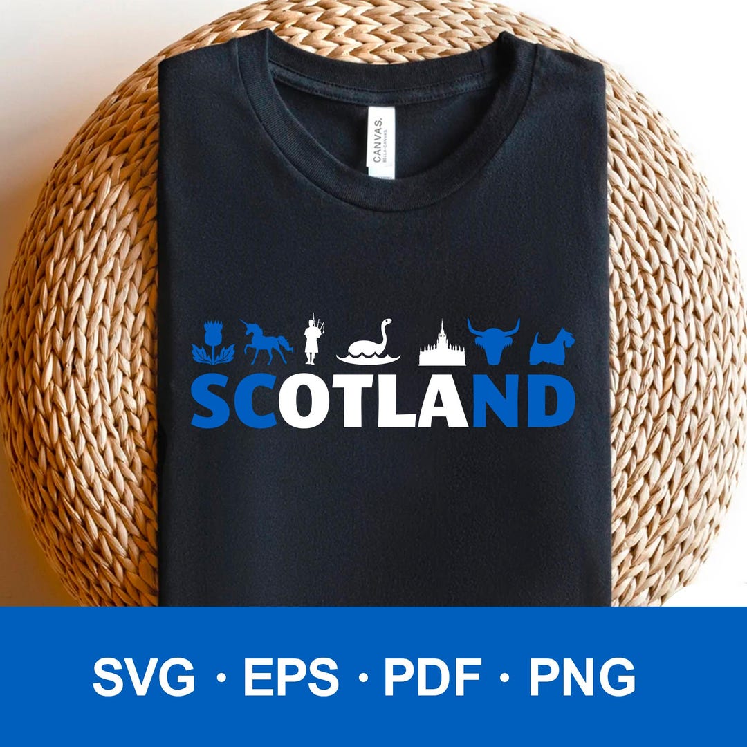Scotland Flag Svg Bundle Scotland Flag Png Bundle Layered Cut Files ...
