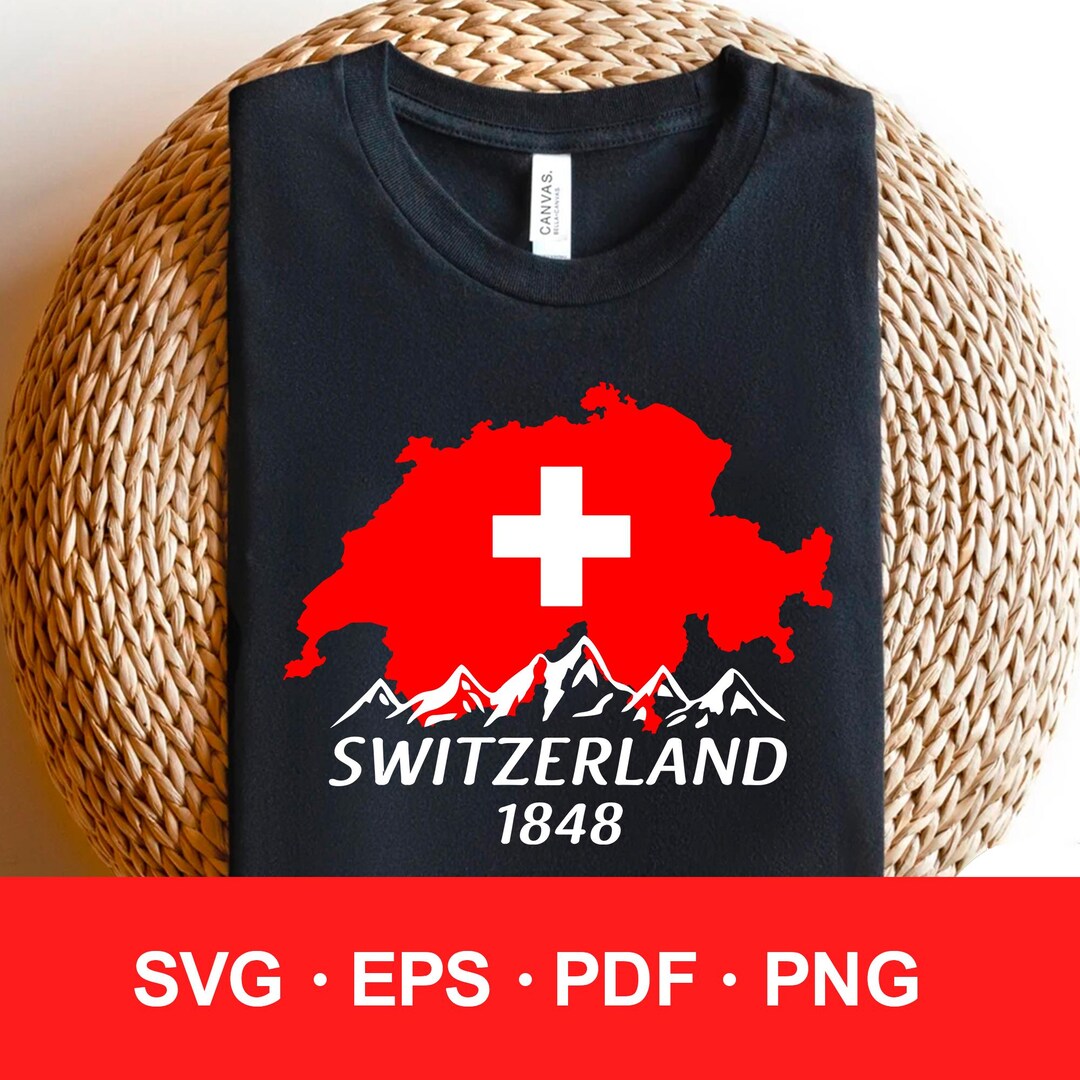 Switzerland Sweatshirt, Switzerland, Schweiz, Swiss Shirt, Suisse Shirt ...