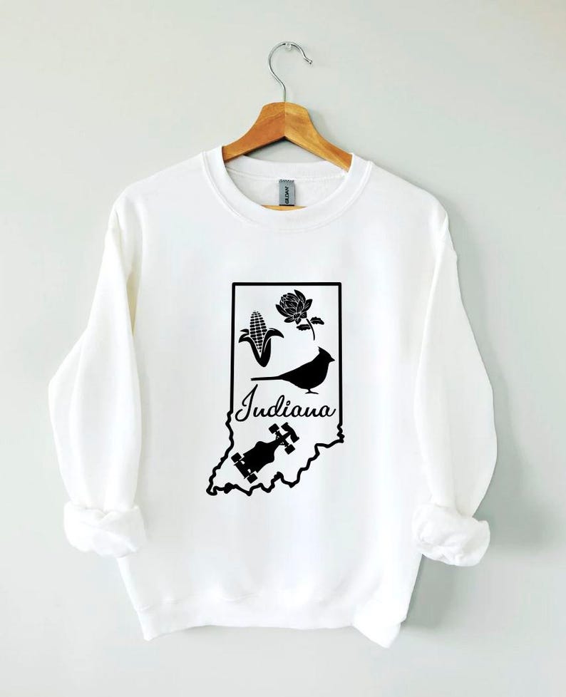 Indiana State SVG / Indiana Cut File / Indiana Svg / Clip Art / Indiana ...