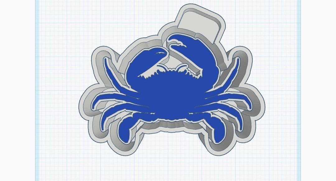 Blue Crab Freshie Mold - Etsy