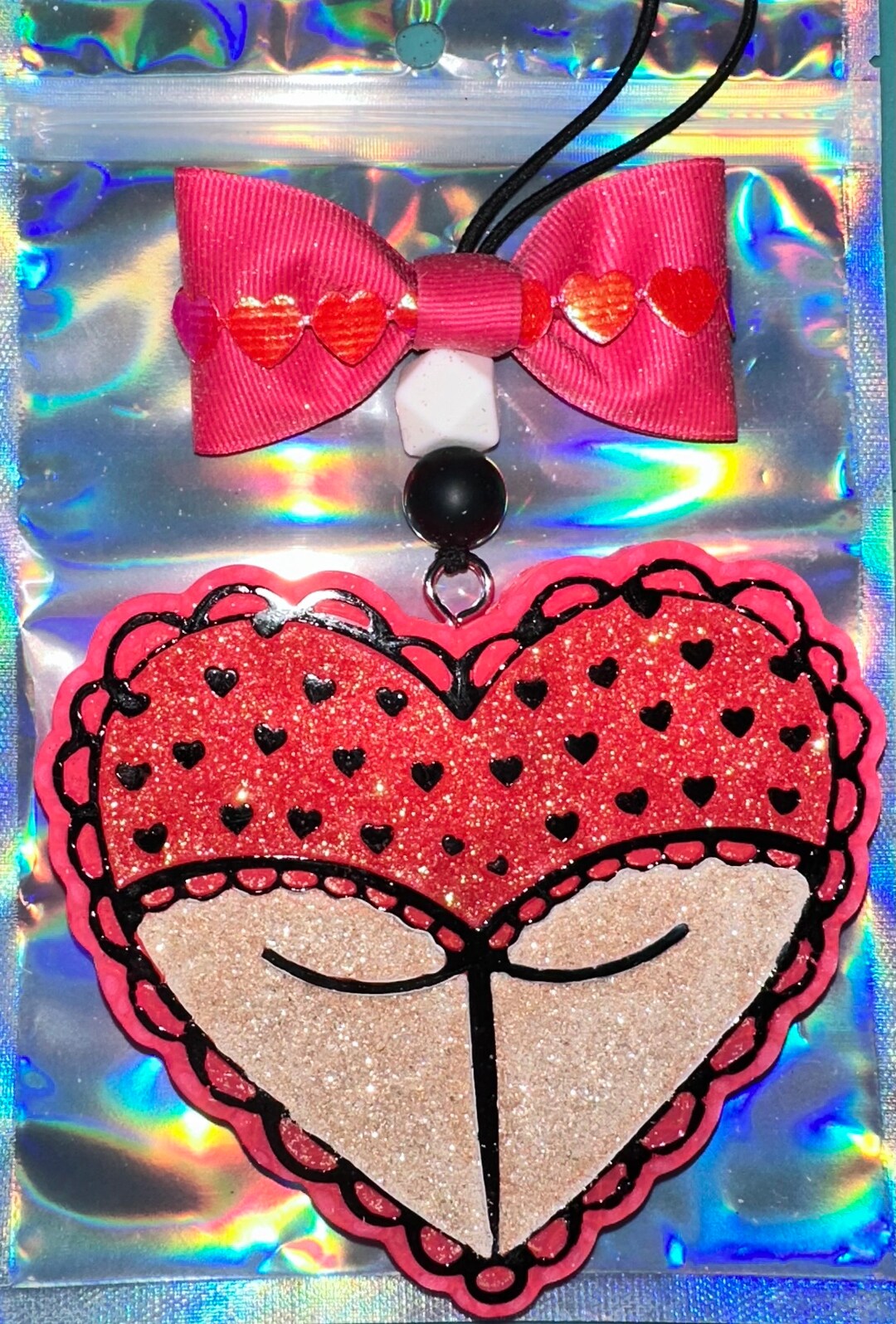 Custom Valentine Freshie heart Butt - Etsy