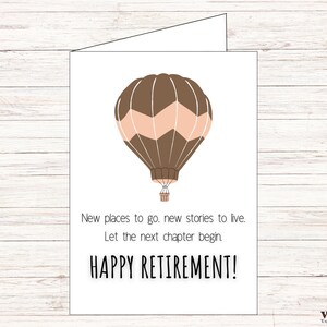 Retirement Card Printable Retirement Card for Colleague Retirement Gift ...