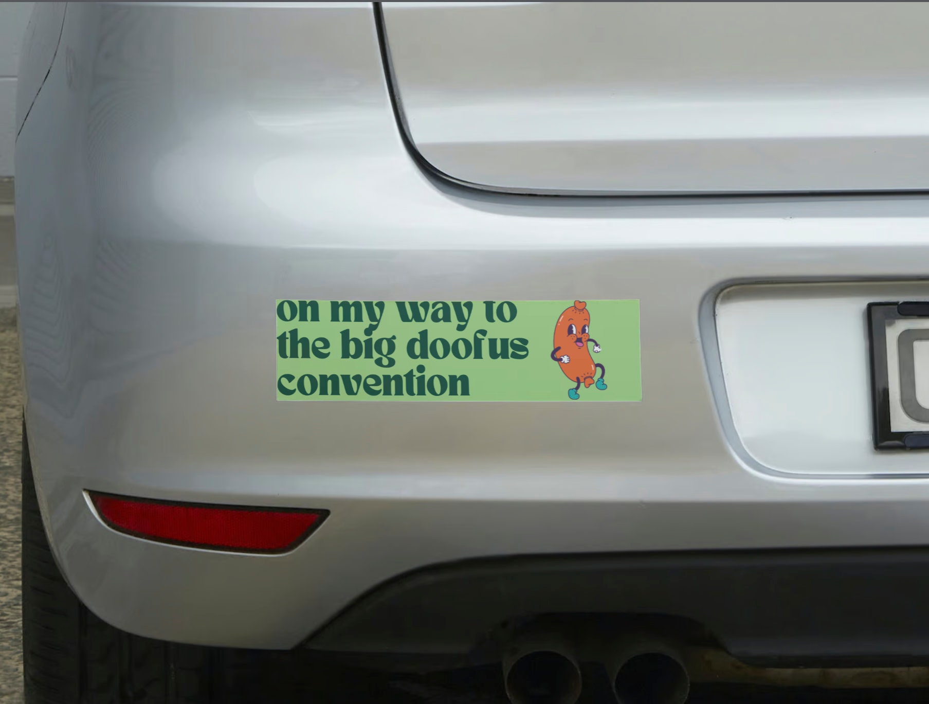 Big Doofus Bumper Sticker - Etsy