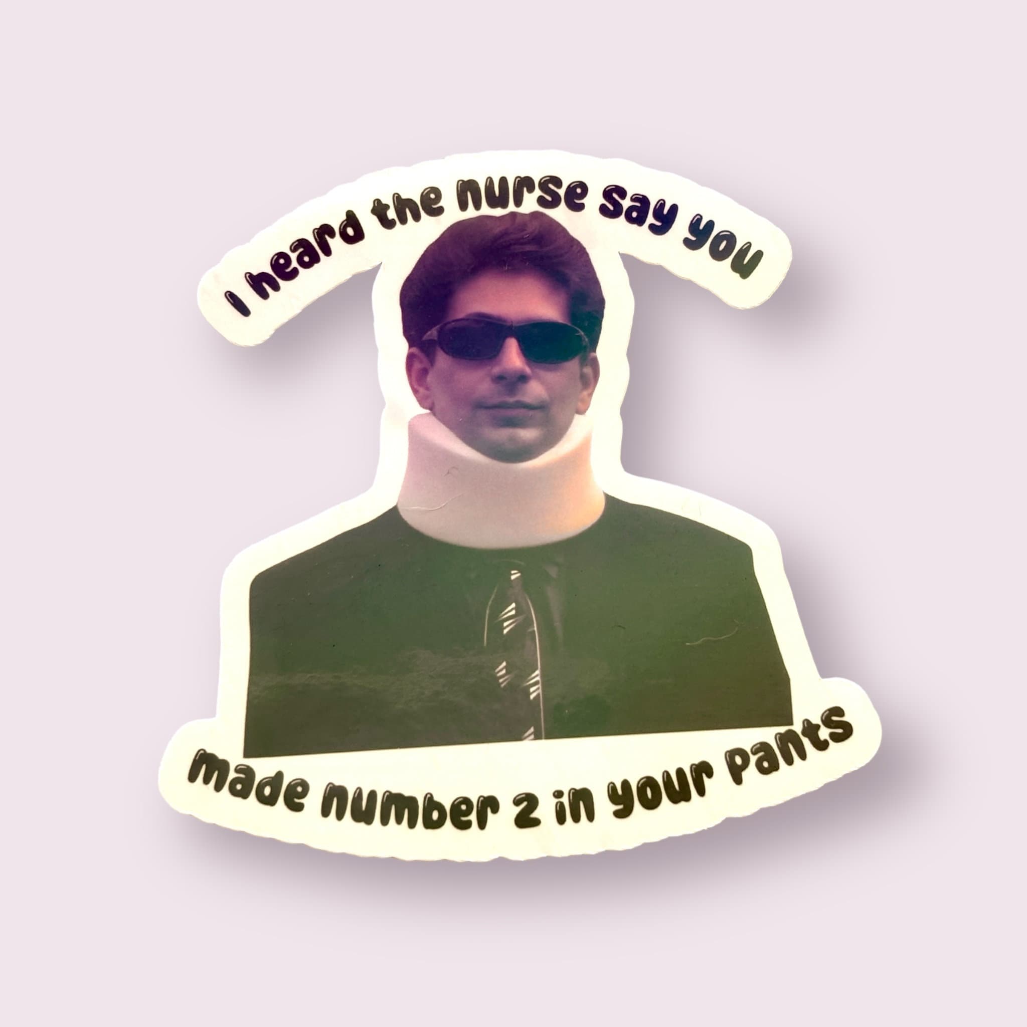 Christafer Number 2 Neck Brace Sticker - Etsy