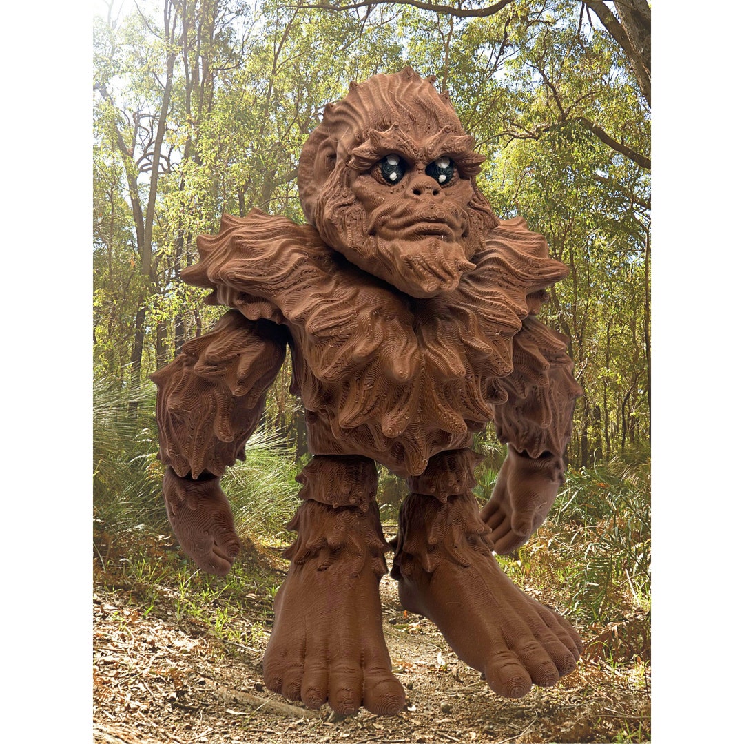 Articulated Flexi Bigfoot/3d Printed Flexible Fidget Toy - Etsy