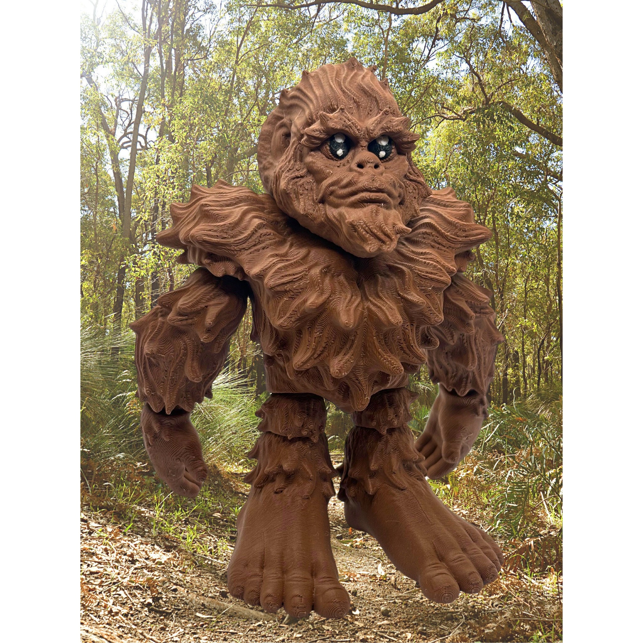 Articulated Flexi Bigfoot/3d Printed Flexible Fidget Toy - Etsy