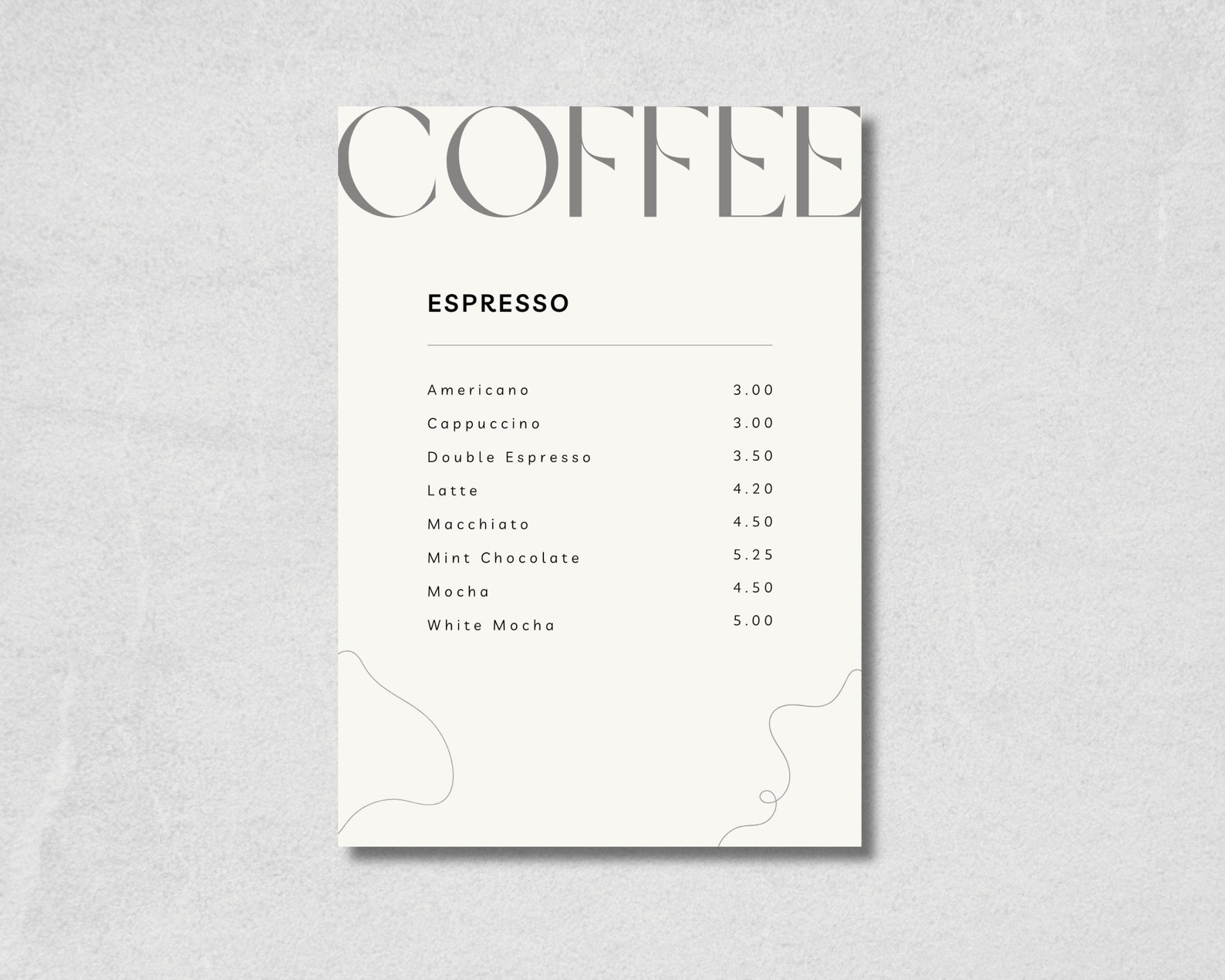 Menu, Menu Template, Restaurant Menu, Bar Menu, Pricing Menu ...