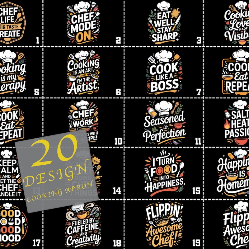 Dtf Culinary Transfer - Etsy