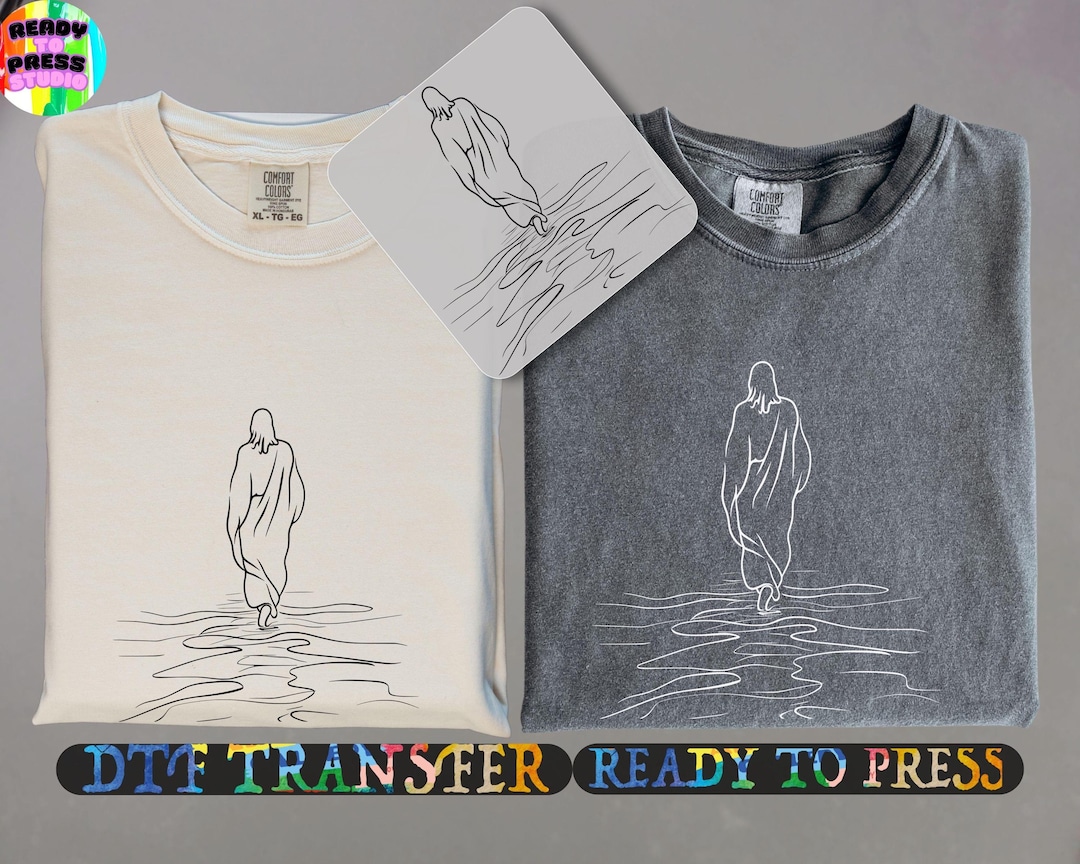 Custom God Dtf Transfer, Jesus God Ready to Press, Heat Transfer, DTF ...