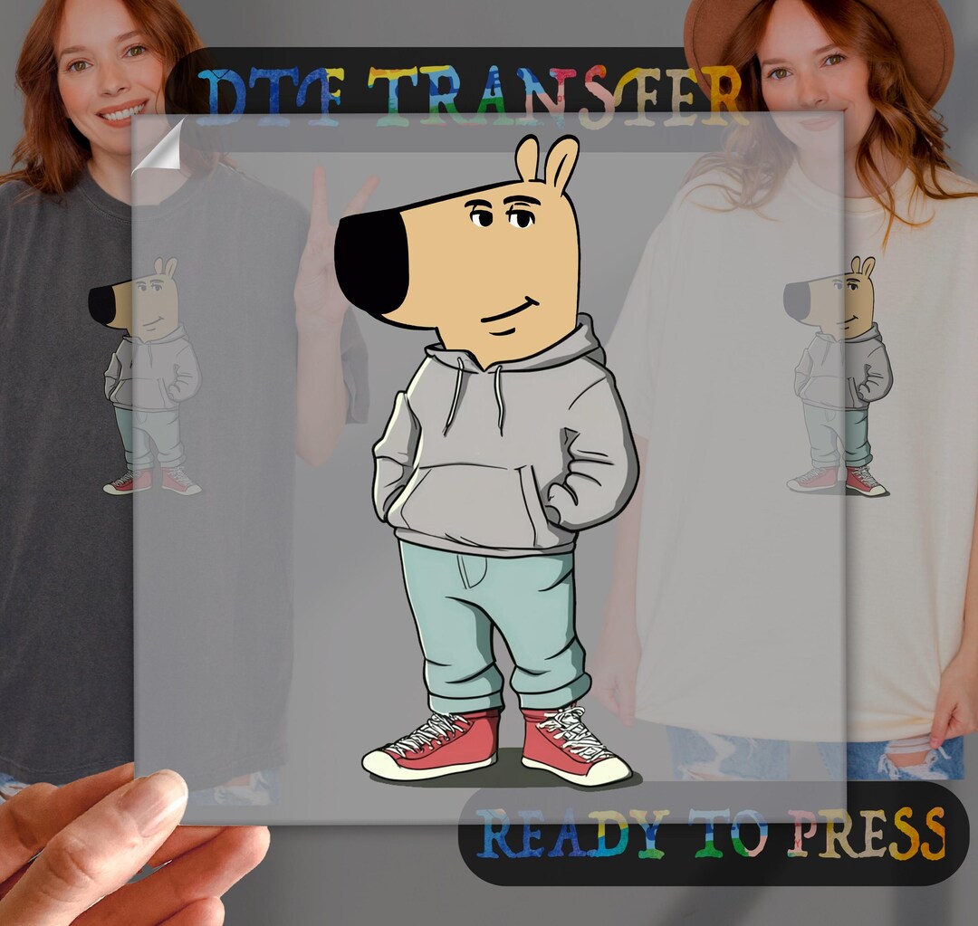 I Am Just A Chill Guy Dtf Transfer, Ready to Press, Heat Transfer, Gang ...