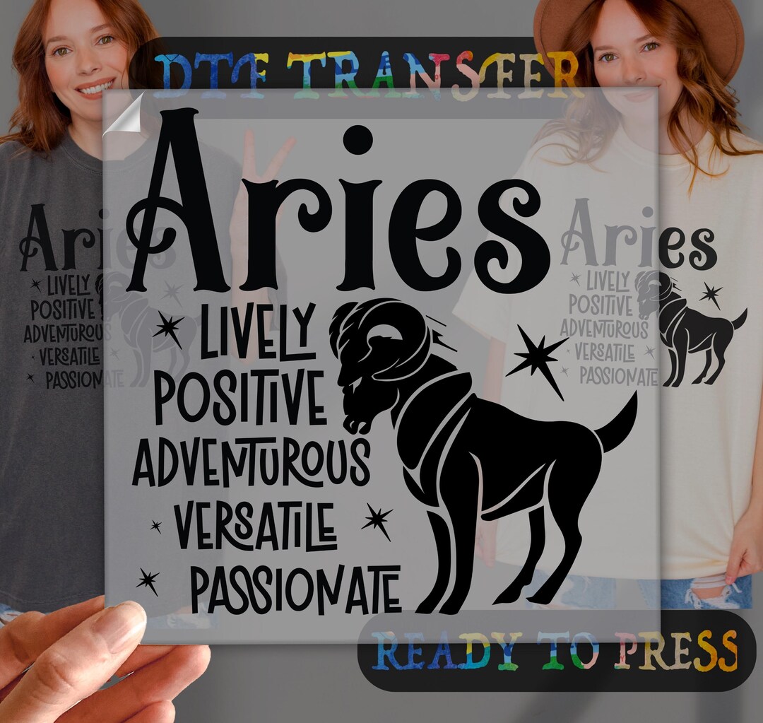 Aries Dtf Transfer, Ready to Press, Heat Transfer, Gang Sheet ...