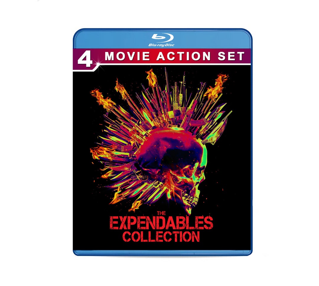 The Expendables Movie Collection 4 Movies Bluray New Sealed - Etsy