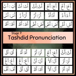 Arabic Hijaiyah Letters Alphabet Printable Quran Learning البطاقات ...