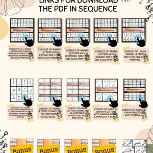 Arabic Hijaiyah Letters Alphabet Printable Quran Learning البطاقات ...