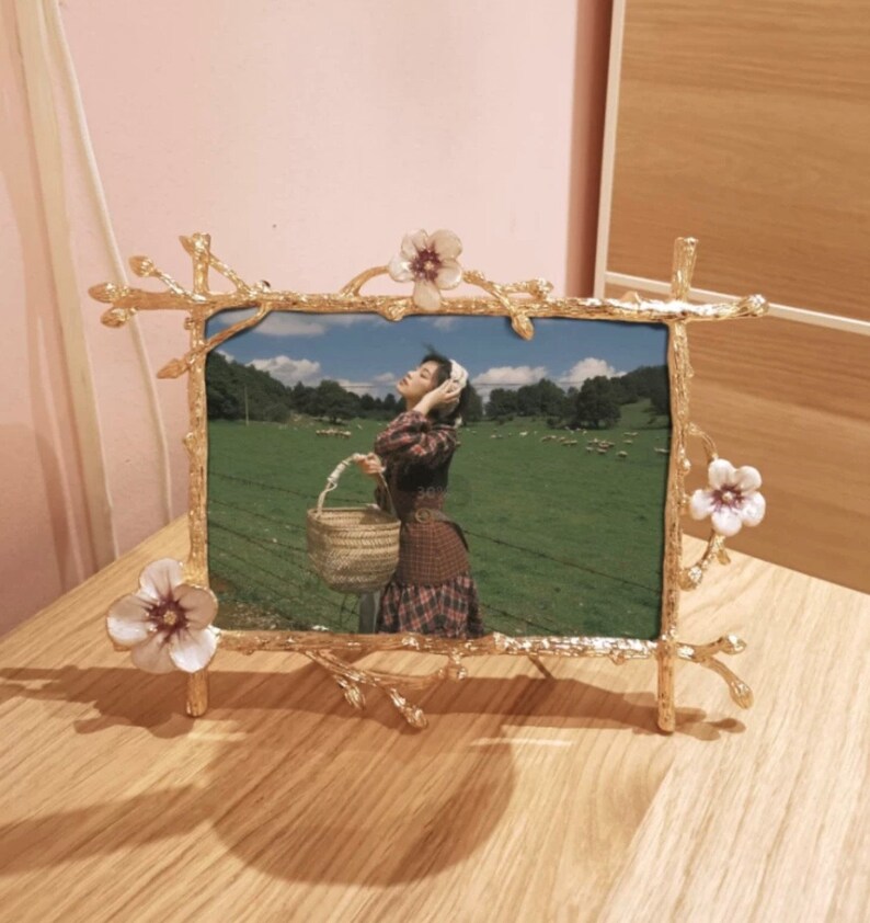 Nordic Style Metal Tree Branch Picture Frame 4'' X 6'' Photo Frame 5 ...